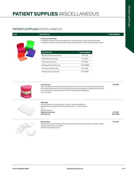 Henry Schein Orthodontics Catalog (Reveal Aligners) 999-100 - 271