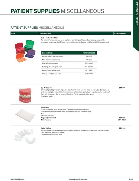 Ortho Organizers Catalog (SLX Clear Aligners) 999-294 - 275