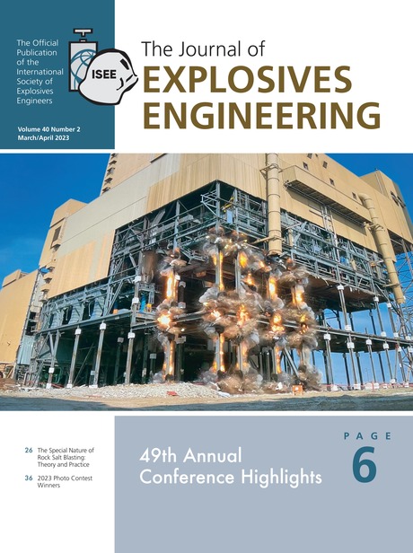 The Journal of Explosives Engineering - March/April 2023