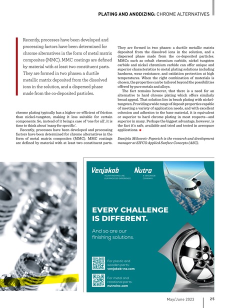 Canadian Finishing & Coatings Manufacturing Magazine - May/June 2023 - 25