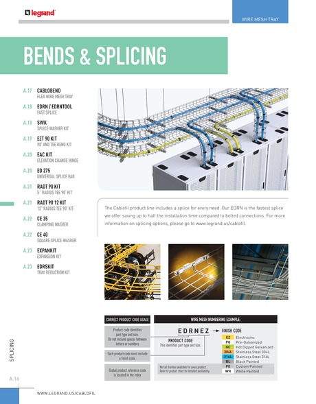 Cablofil Catalog - 2021/2022 - A.16