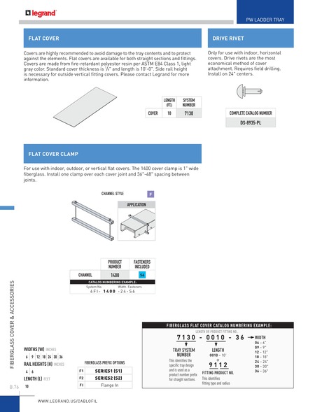 Cablofil Catalog - 2021/2022 - B.76