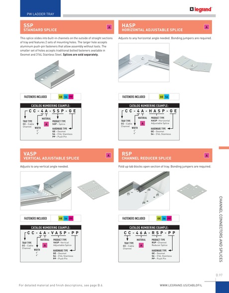 Cablofil Catalog - 2021/2022 - B.97