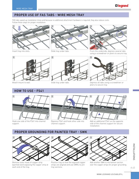 Cablofil Catalog - 2023/2024 - A.63