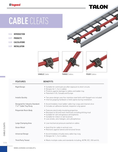 Cablofil Catalog - 2023/2024 - B.86