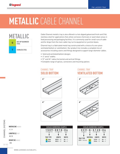 Cablofil Catalog - 2023/2024 - B.102