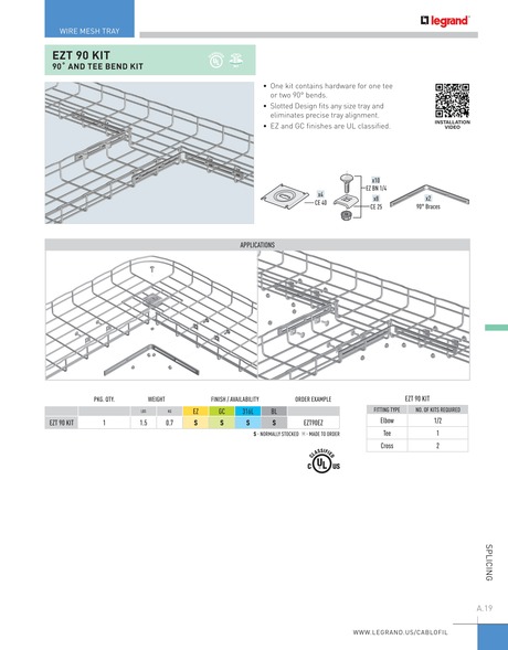 Cablofil Catalog - 2024/2025 - A.19