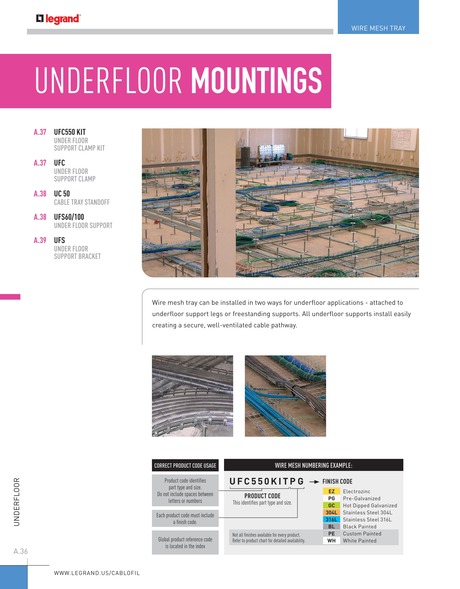 Cablofil Catalog - 2024/2025 - A.36