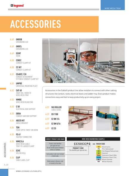 Cablofil Catalog - 2024/2025 - A.48