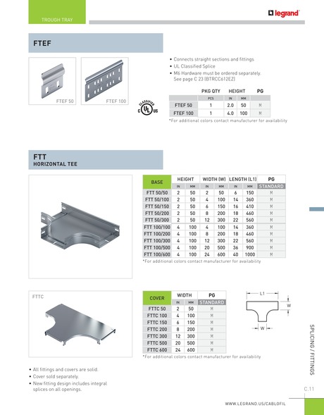 Cablofil Catalog - 2024/2025 - C.11