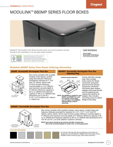 Wiremold Catalog 2023-2024 - 71