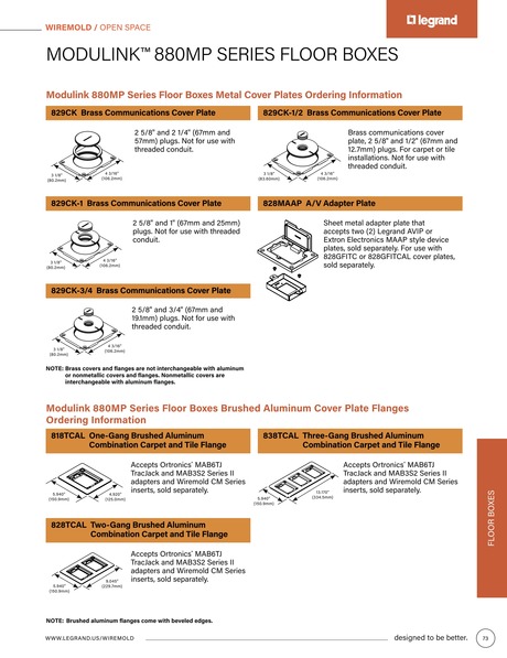 Wiremold Catalog 2023-2024 - 73