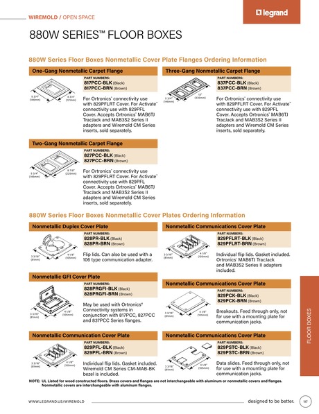 Wiremold Catalog 2023-2024 - 117