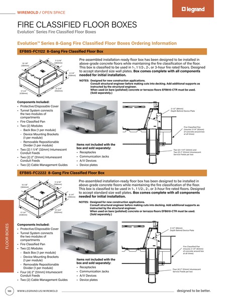 Wiremold Catalog 2023-2024 - 166