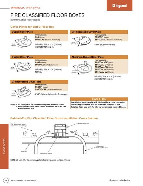 Wiremold Catalog 2023-2024 - 184