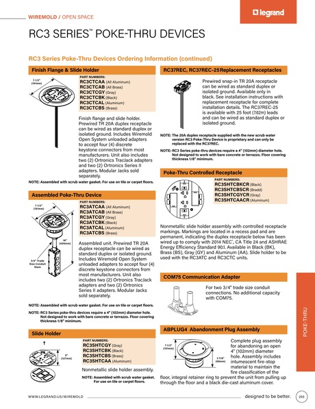 Wiremold Catalog 2023-2024 - 255