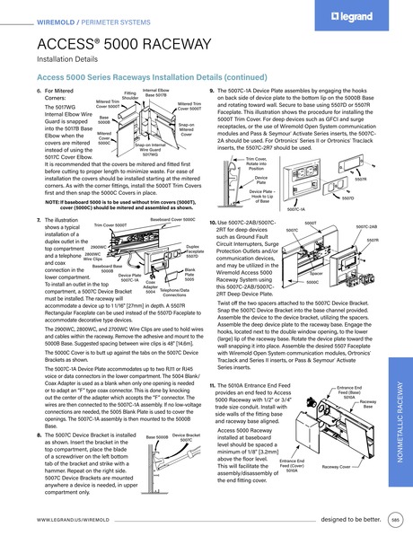 Wiremold Catalog 2023-2024 - 585
