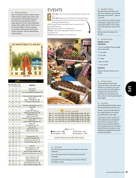 Blue Ridge Country January/February 2023 - 57