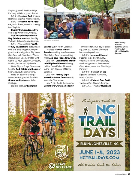 Blue Ridge Country May/June 2023 - 51