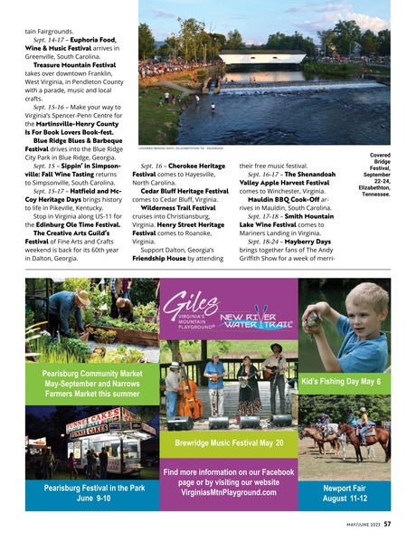 Blue Ridge Country May/June 2023 - 57