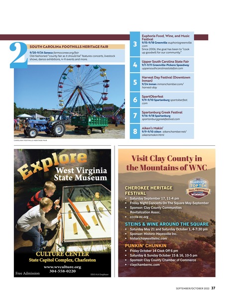 Blue Ridge Country September/October 2022 - 37