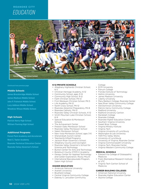 The Roanoker January/February 2024 - VBR52
