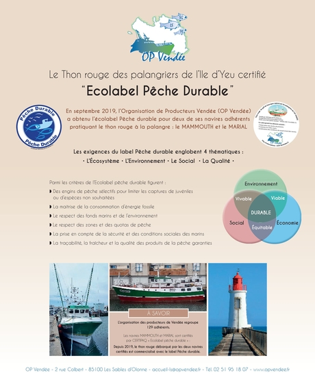 produits de la mer - Guide des Especes 2020 - 2