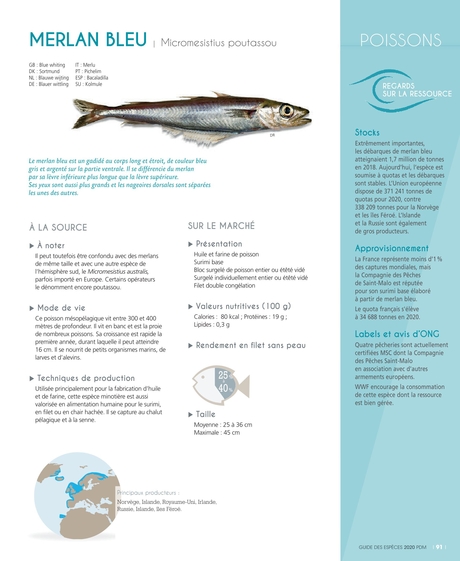 produits de la mer - Guide des Especes 2020 - 91