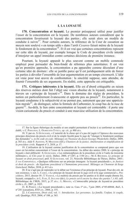 Bibliothèque de droit privé - Tome 641 - Concentration et procès civil ...