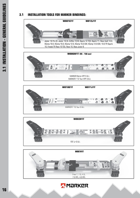 Marker Technical Manual 2021/2022 - 18