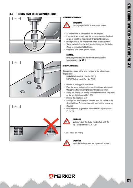 Marker Technical Manual 2021/2022 - 23