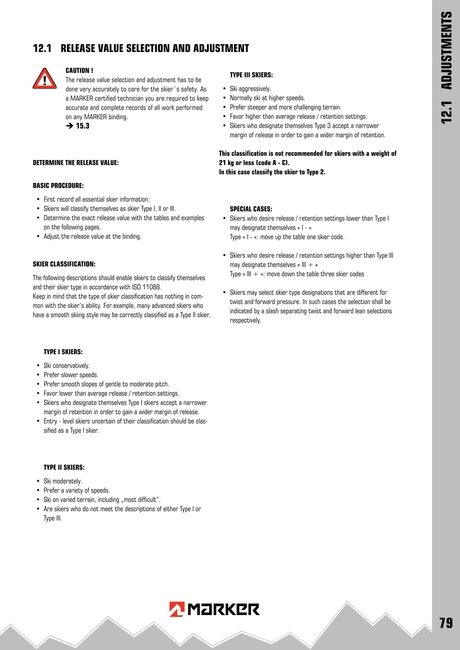 Marker Technical Manual 2021/2022 - 81