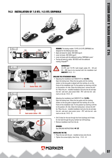 Marker Technical Manual 2021/2022 - 99
