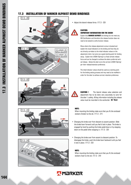 Marker Technical Manual 2021/2022 - 146