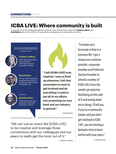 Independent Banker - February 2025 - 82