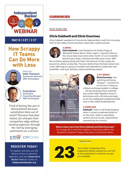 Independent Banker - May 2024 - 14