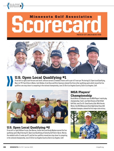 Minnesota Golfer - Summer 2023 - 36