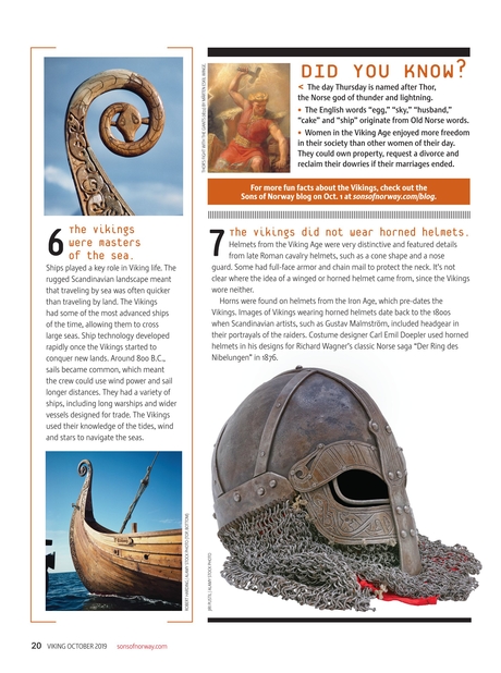 Viking Magazine - October 2019 - 20