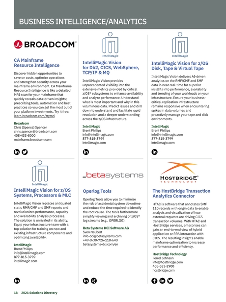 TechChannel 2021 Enterprise Solutions Directory - 18