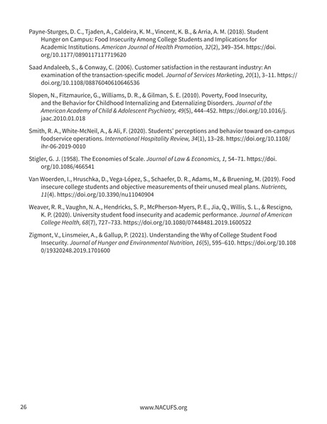 Report: ED Rule on Cash Management and Meal Plan Accounts, June 2024 - 26