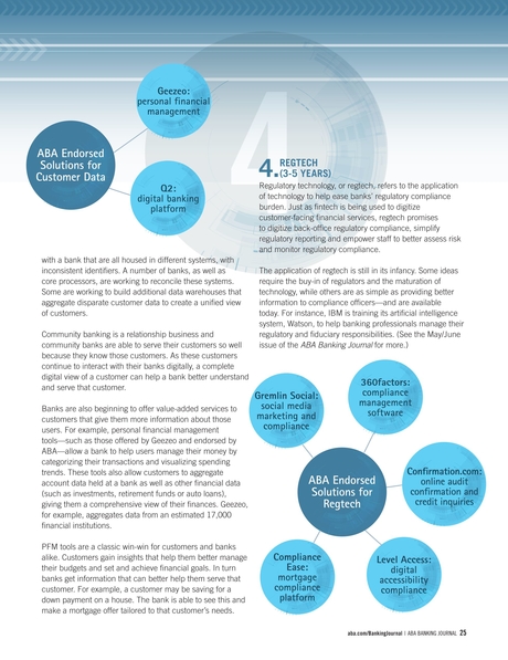 ABA Banking Journal - September/October 2017 - 25