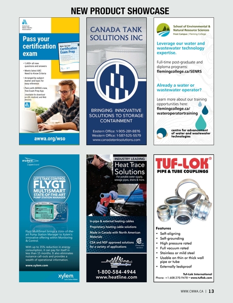 CWWA Water Source - Fall 2018 - New Product Showcase