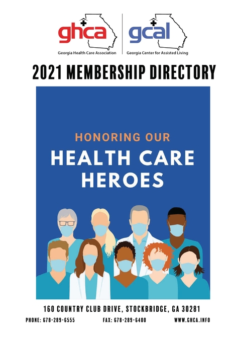 Georgia Health Care Association - 2021 Membership Directory