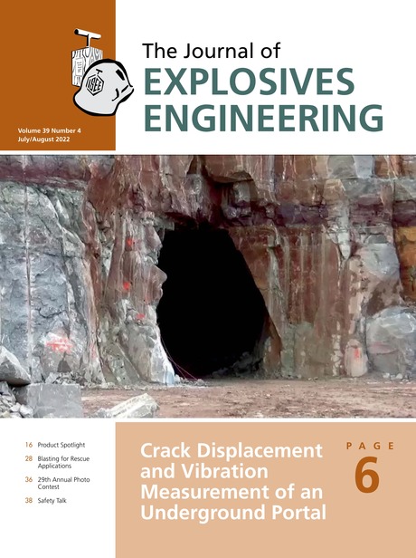 The Journal of Explosives Engineering - July/August 2022 - Cover1