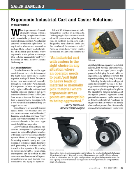 MHI Solutions - Volume 6, Issue 2 - Safer Handling