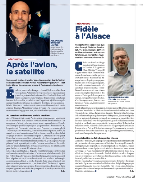 Arts&MétiersMag - N°416 - Mars 2020 - - Aérospatial : Alexandre Broquet ...