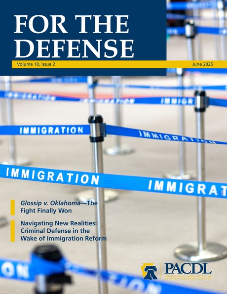 For the Defense - Vol. 10, Issue 2