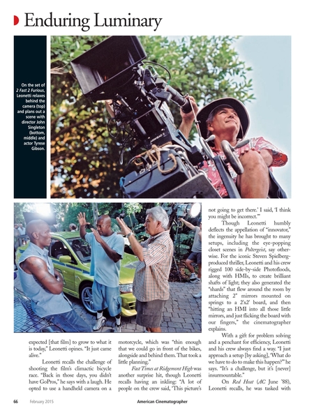 American Cinematographer - February 2015 - 66