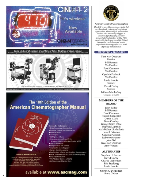 American Cinematographer - February 2019 - 8