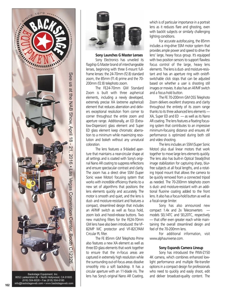 American Cinematographer - April 2016 - 102